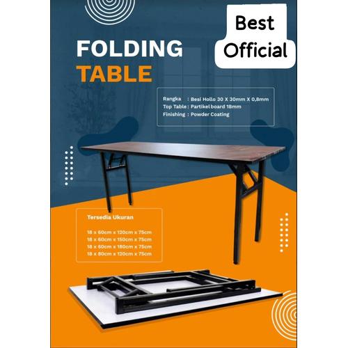 Jual Meja Lipat Informa Folding Table Meja Makan Meja Kantor Elegant ...