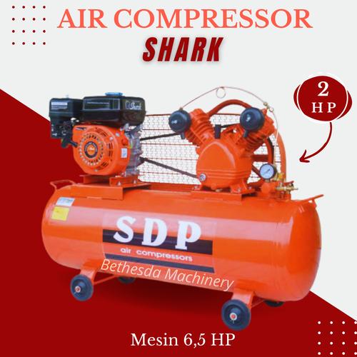 Jual Kompresor 2 HP / Kompresor Udara 2HP SDP / Engine Bensin 6.5 HP ...
