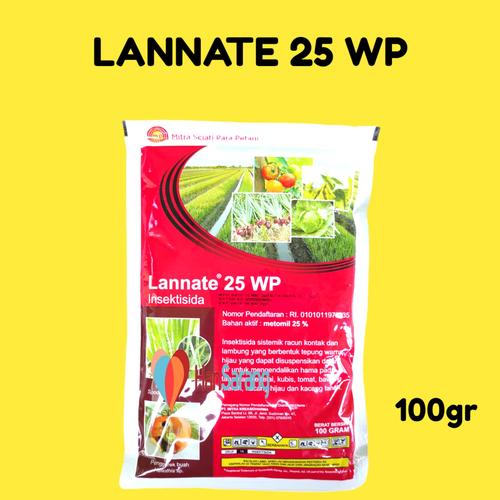 Jual Lannate LENIT MERAH 25 WP - 100 gram Insektisida Pengendali Hama ...