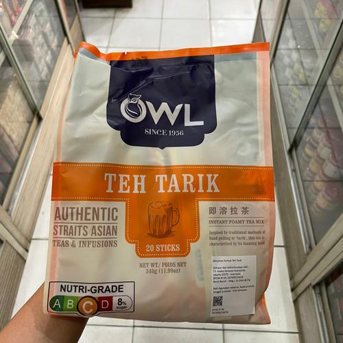 Jual Owl Instant Foamy Tea Mix / Teh Tarik Owl / Owl Teh Tarik Instant ...