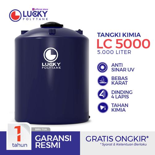 Jual Tangki Kimia / Chemical tank Lucky 5000 Liter (LC 500) - Biru ...