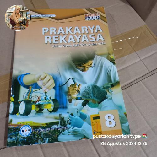 Jual buku pendamping untuk siswa GOS prakarya rekayasa kelas 8 SMP MTS KURIKULUM MERDEKA - Kota ...