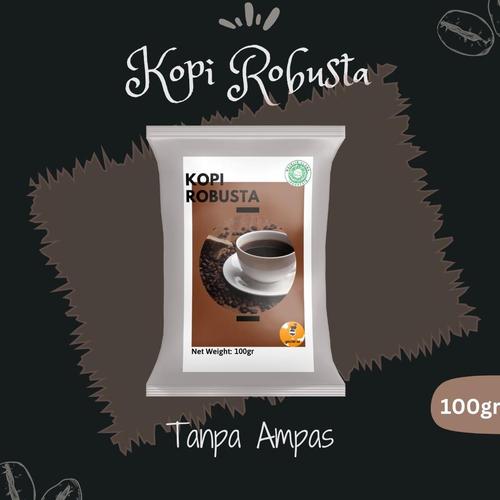 Jual KOPI BUBUK ROBUSTA 100GR BUBUK KOPI KOPI TANPA AMPAS KOPI KOPI ...