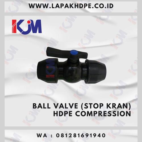 Jual Ball Valve (Stop Kran) Pipa HDPE Compression dia. 20mm (1/2 inch) - Kab. Tangerang ...
