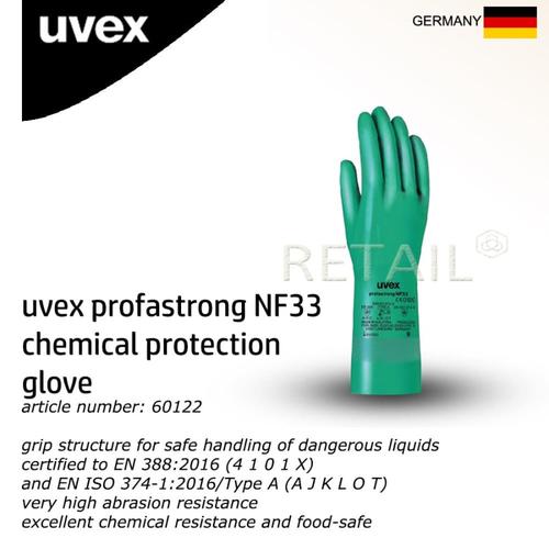 Jual Uvex Profastrong NF33 Chemical Protection Glove 60122 - 10 ...