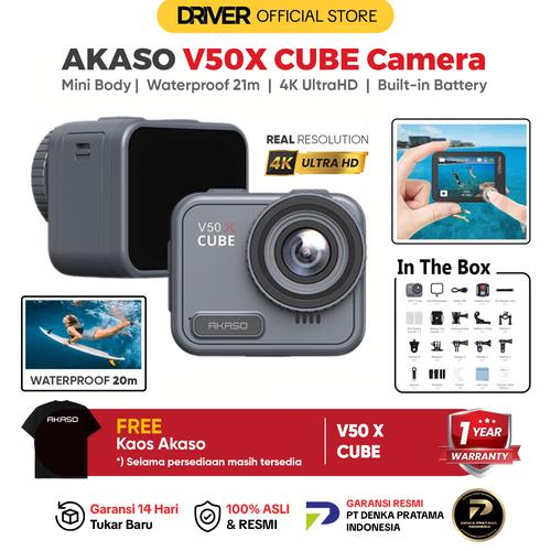Promo Action Camera Akaso V50 X Cube 4K 30fps Waterproof With Remote ...