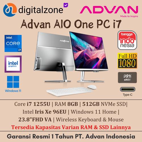 Jual ADVAN ONE PC i7 1255U 8/512 W11 ADVAN All in One PC i7 - Advan AIO ...