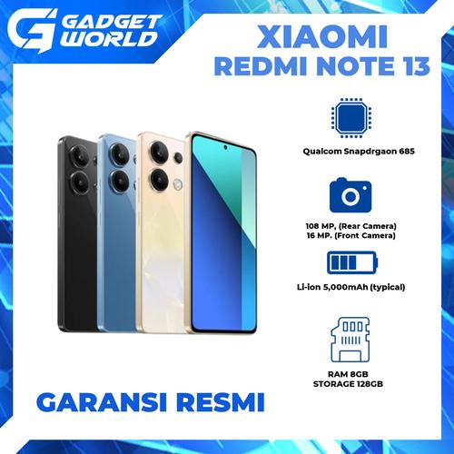 Promo Xiaomi Redmi Note 13 8/128GB Garansi Resmi Xiaomi Indonesia ...