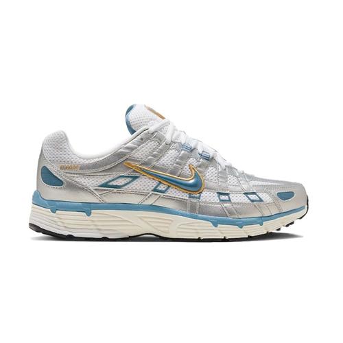 Promo NIKE P-6000 Metallic Silver Aegean Storm Blue P6000 ORIGINAL ...