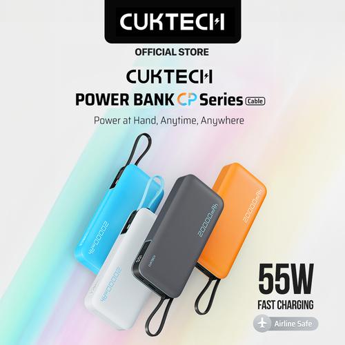 Promo CUKTECH CP253L POWER BANK 20000MAH 55W USB TYPE-C FAST CHARGING ...