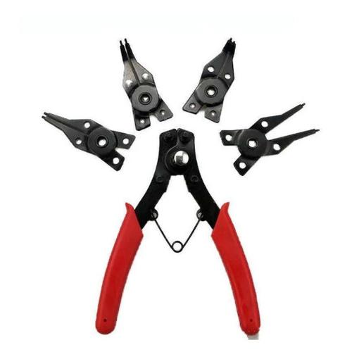 Jual Tang Snap Ring 4in1 Circlip Tekan Buka Tutup Bengkok Tang set ...