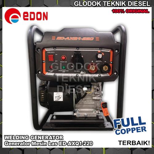 Jual Welding Gasoline Generator Machine 145 & 75 A Ampere ED-AXQ1-220 ...