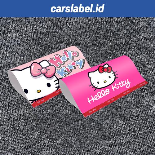Jual HELLO KITTY - Label Tag Mobil - Variasi Penutup Pintu Bagasi ...
