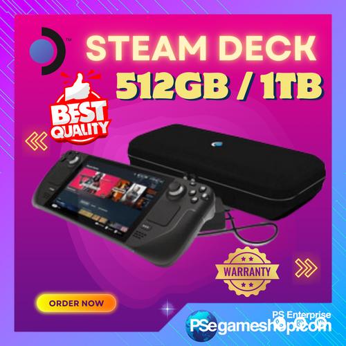 Promo Steam Deck Valve Handheld Gaming PC / Steamdeck / 64 GB - Oled 512GB, DUALBOOT +7HARI ...