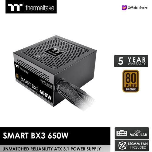Promo Thermaltake Smart BX3 650W 80 Plus Bronze Non Modular ATX 3.1 ...