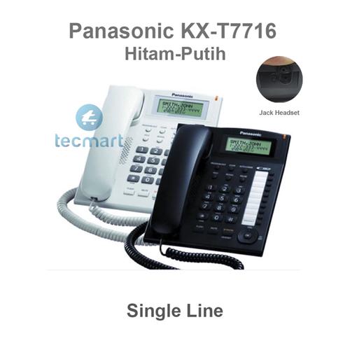Jual Telepon Panasonic KXT7716 Single Line Telephone KX-T7716 - Jakarta ...