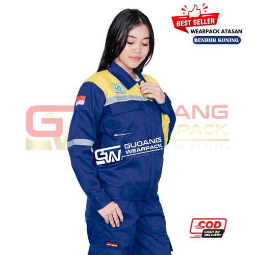 Jual Gudang Wearpack - Baju Kerja Seragam Proyek Warna Benhur Kuning ...