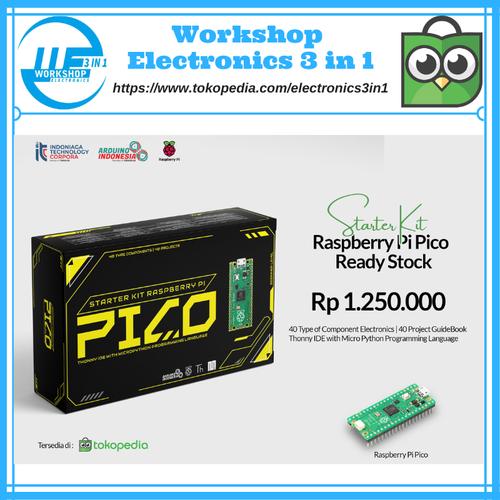 Jual Starter KIT Raspberry Pi Pico Premium Version for Beginner ...