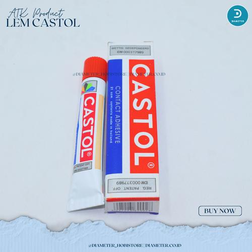 Jual LEM CASTOL CONTACT ADHESIVE TUBE BESAR 21CC LEM KUNING - Kab ...