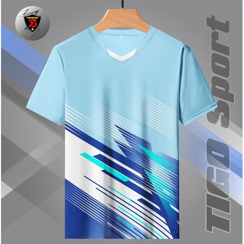 Jual [ FAST BIRU MUDA ] BAJU BADMINTON WANITA HIJAB BAJU BADMINTON ...