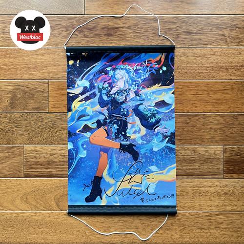 Jual Hoshimachi Suisei Hololive JP Specter Tapestry A3 Wall Scroll Japan Signed Official ...