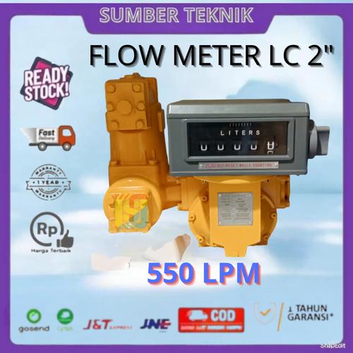 Jual Flowmeter LC China | Oil Flow meter Flow control Solar 550 Lpm ...
