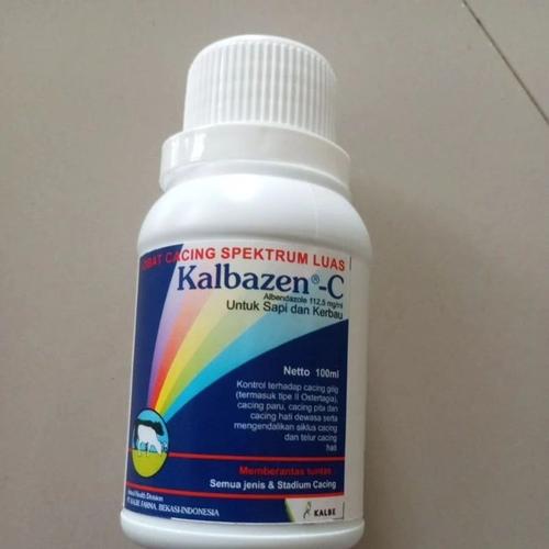 Jual Kalbazen C 100 ml - Kalbazen Obat Cacing - Obat Cacing Ternak ...