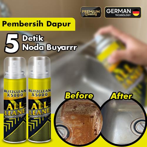 Promo BLITZ CLEAN X 5000 || Pembersih Dapur Kompor Kulkas || Mengangkat Bekas Minyak ...