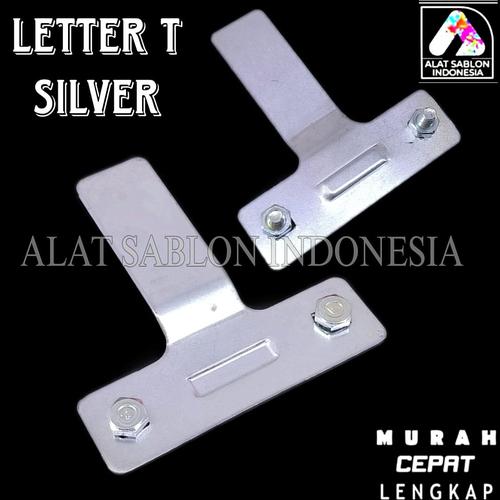 Jual LETTER T SILVER SCREEN ALAT SABLON - Jakarta Utara - Alat Sablon ...