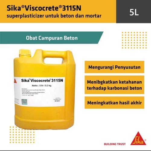 Jual Sika Viscocrete 3115N obat campuran semend beton Instan serbaguna ...