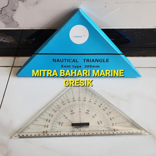 Jual Mistar Segitiga / Penggaris Segitiga / Nautical Triangle Type Kent ...