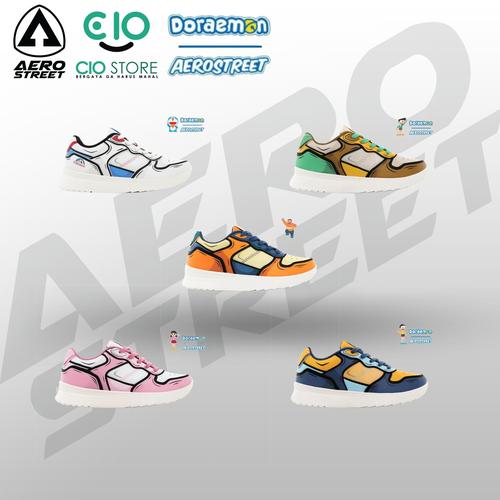 Jual Aerostreet X Doraemon Original Invoice Sneakers Casual Pria Wanita ...