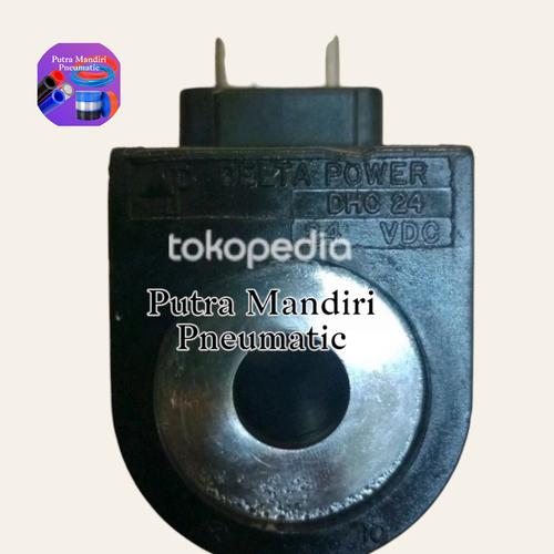 Jual COIL SOLENOID DELTA POWER 24 VDC DIAMETER 13 PANJANG 51 DC 24v DHC ...
