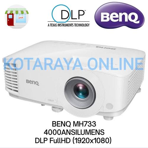 Jual BENQ MH-733 PROYEKTOR BENQ MH733 DLP PROJECTOR FullHD (1920x1080) 4000 ANSI LUMENS DOUBLE ...