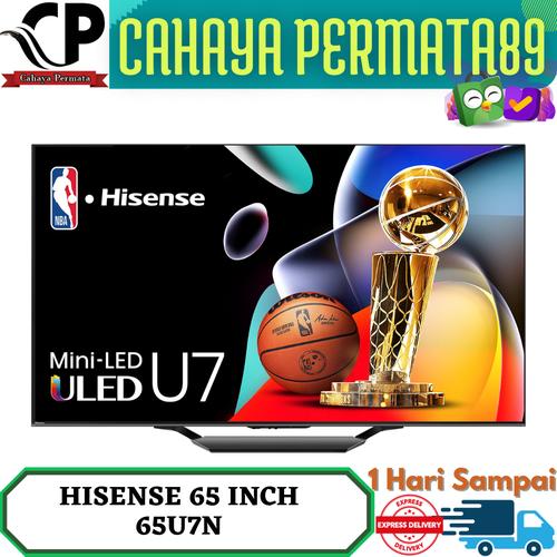 Promo HISENSE 65U7N SMART TV ULED 65 INCH UHD 4K MINI-LED GOOGLE TV U7 Cicil 0% 3x - Jakarta ...