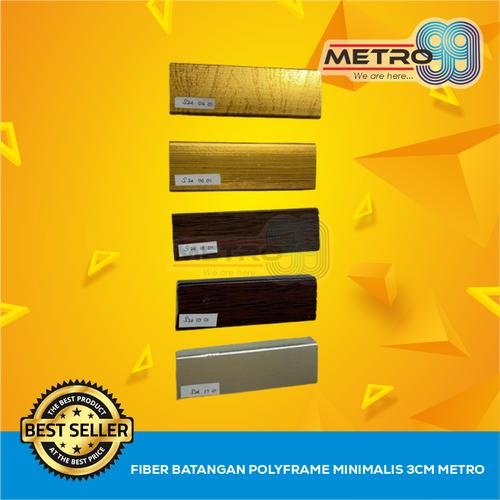 Jual FIBER BATANGAN/ BATANGAN BINGKAI POLYFRAME S24 MINIMALIS 3CM ...