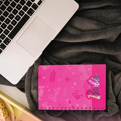 Jual Buku Tulis Catatan Cantik - Miniso Barbie Collection A5 Big Wire ...