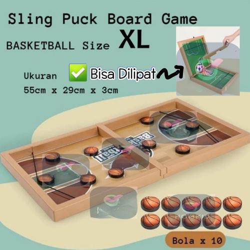 Jual Sling Puck Game Slingpuck Winner Board Game Foosball Catur Bola ...