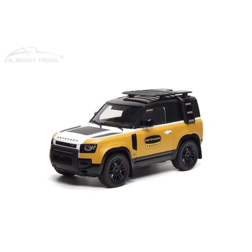 Jual 1:18 ALMOST REAL LAND ROVER NEW DEFENDER 90 CAMEL TROPHY NO KYOSHO ...