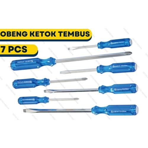 Jual JETJO TOOLS Obeng Ketok Gedor Tembus Plus Minus Banyak Ukuran ...