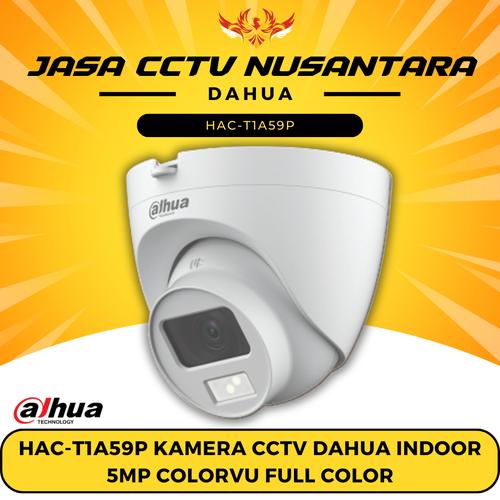 Jual HAC-T1A59P Kamera CCTV indoor 5MP ColorVu Full Color - Jakarta ...
