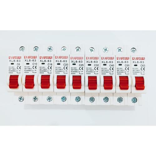 Jual MCB DC 125V 1P 10A 20A 32A 40A 50A 63A 1 Pole Circuit Breaker PV ...