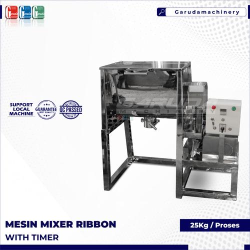 Jual MESIN MIXER POWDER RIBBON with TIMER 25KG / PROSES - Kab. Malang ...