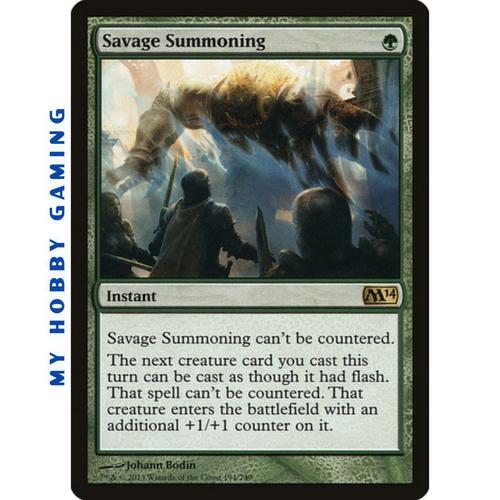Jual Savage Summoning | M14 | MTG - Jakarta Timur - my hobby gaming ...