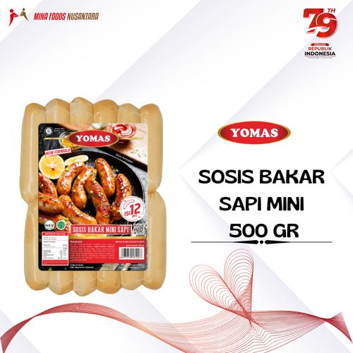Promo YOMAS SOSIS BAKAR - SOSIS SAPI MINI - ISI 12 500GR - Kota ...