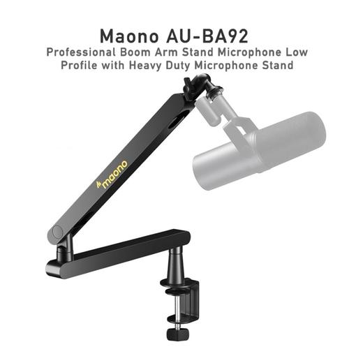 Jual Maono AU-BA92 Professional Microphone Suspension Boom Arm Stand ...