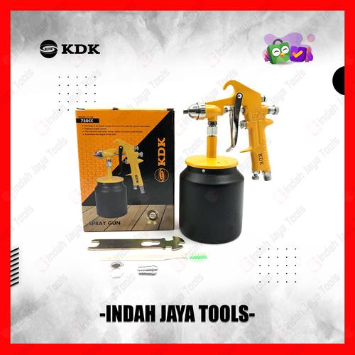 Jual KDK Spray Gun F75S Tabung Bawah 750 cc - Alat Semprot Cat Spraygun ...