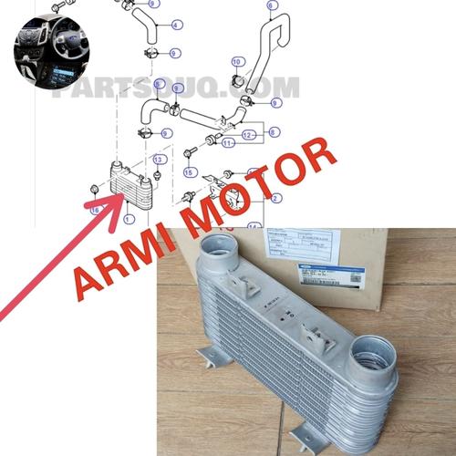 Jual Intercooler Turbo Ford Everest Ranger 2.5 cc TDI Intercoller Turbo ...