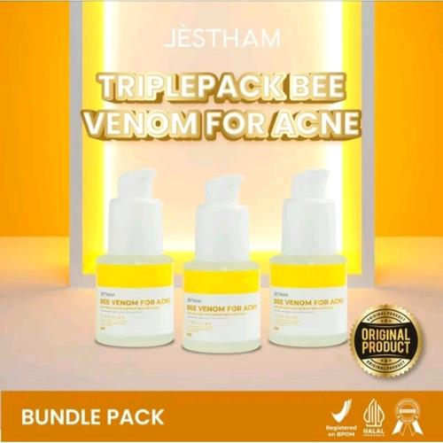 Jual Jestham Triplepack Bee Venom for Acne - Kota Medan - vonvon89shop ...