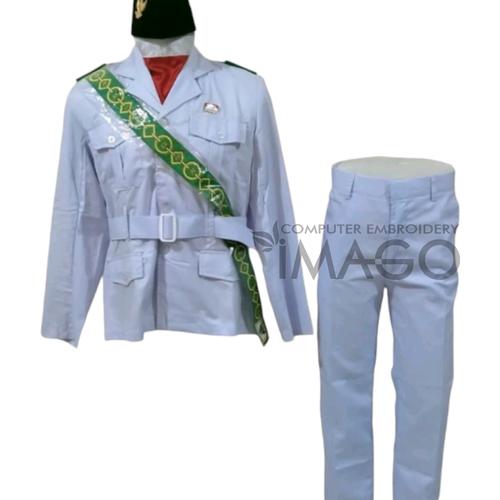Jual Setelan Seragam Paskibra Atribut Lengkap Bahan Gabardine - Putra ...